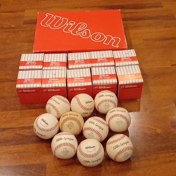 Wilson | Toys | Wilson Little League Baseballs With Original Boxes ...
